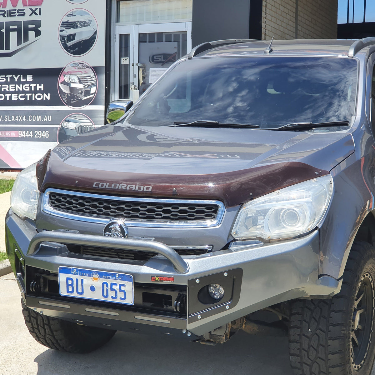 Suits Holden Colorado 7 trailbazer wagon 2012-2016 BLACK POWDER COAT ...